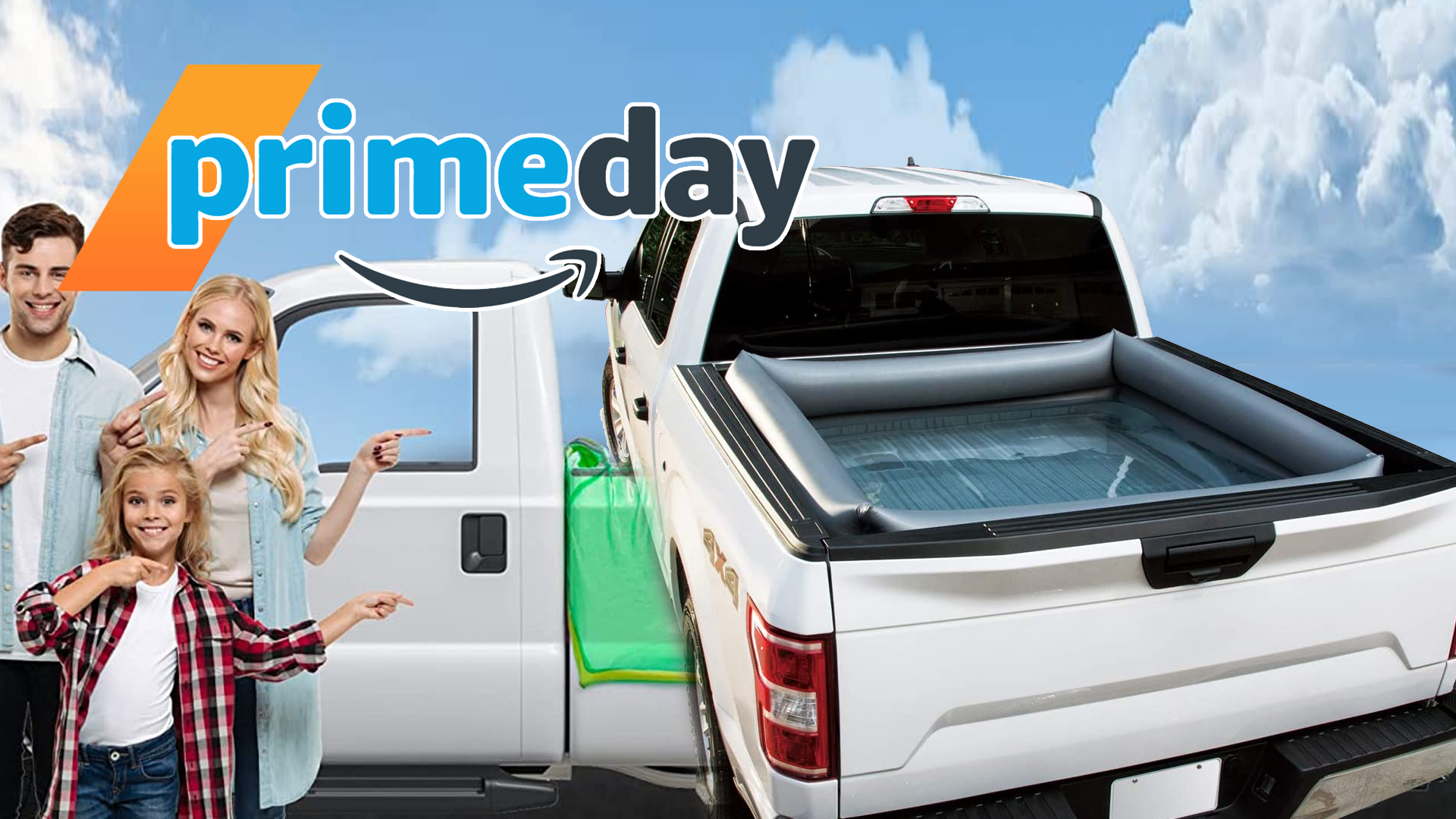 Cool off the Right Way With a Truck Bed Pool on Prime Day | The Drive