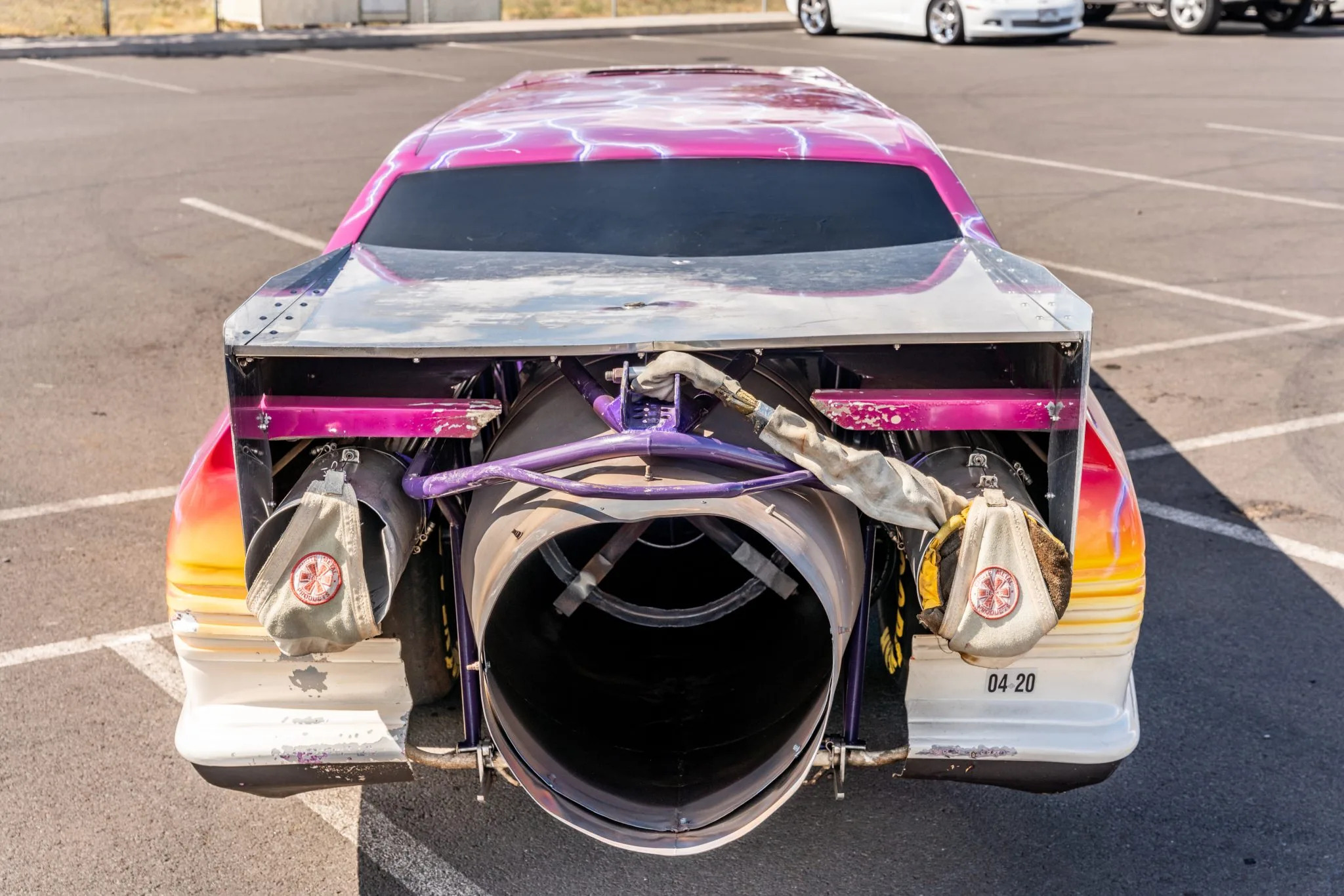 This Turbojet-Powered Mercedes-Benz Limo Dragster Is a Rad Fever Dream