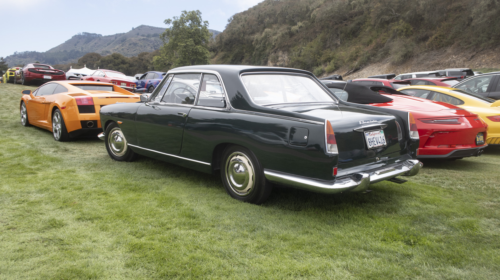 Check Out the Incredible Cars Just Parked in The Quail Spectator Lot