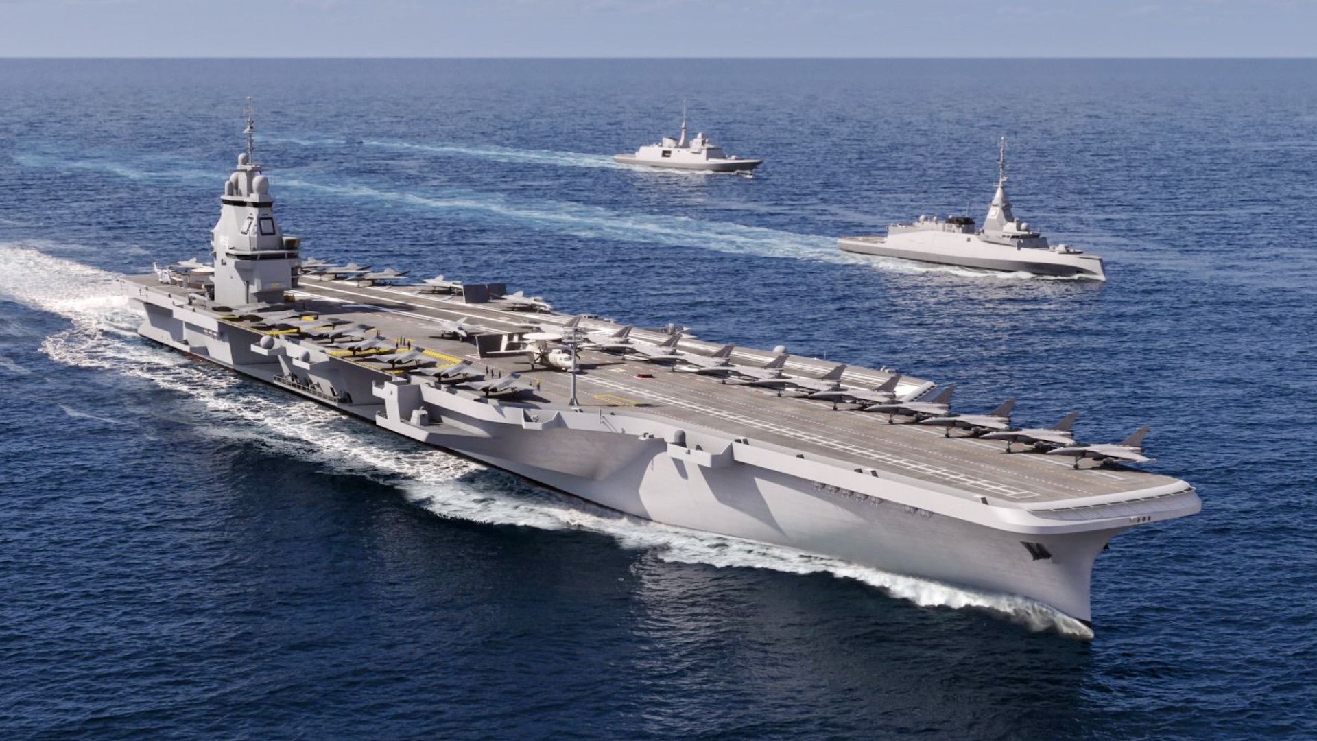 This Is What France s Giant Future Aircraft Carrier Will Look Like This Is What France s Giant Future Aircraft Carrier Will Look Like