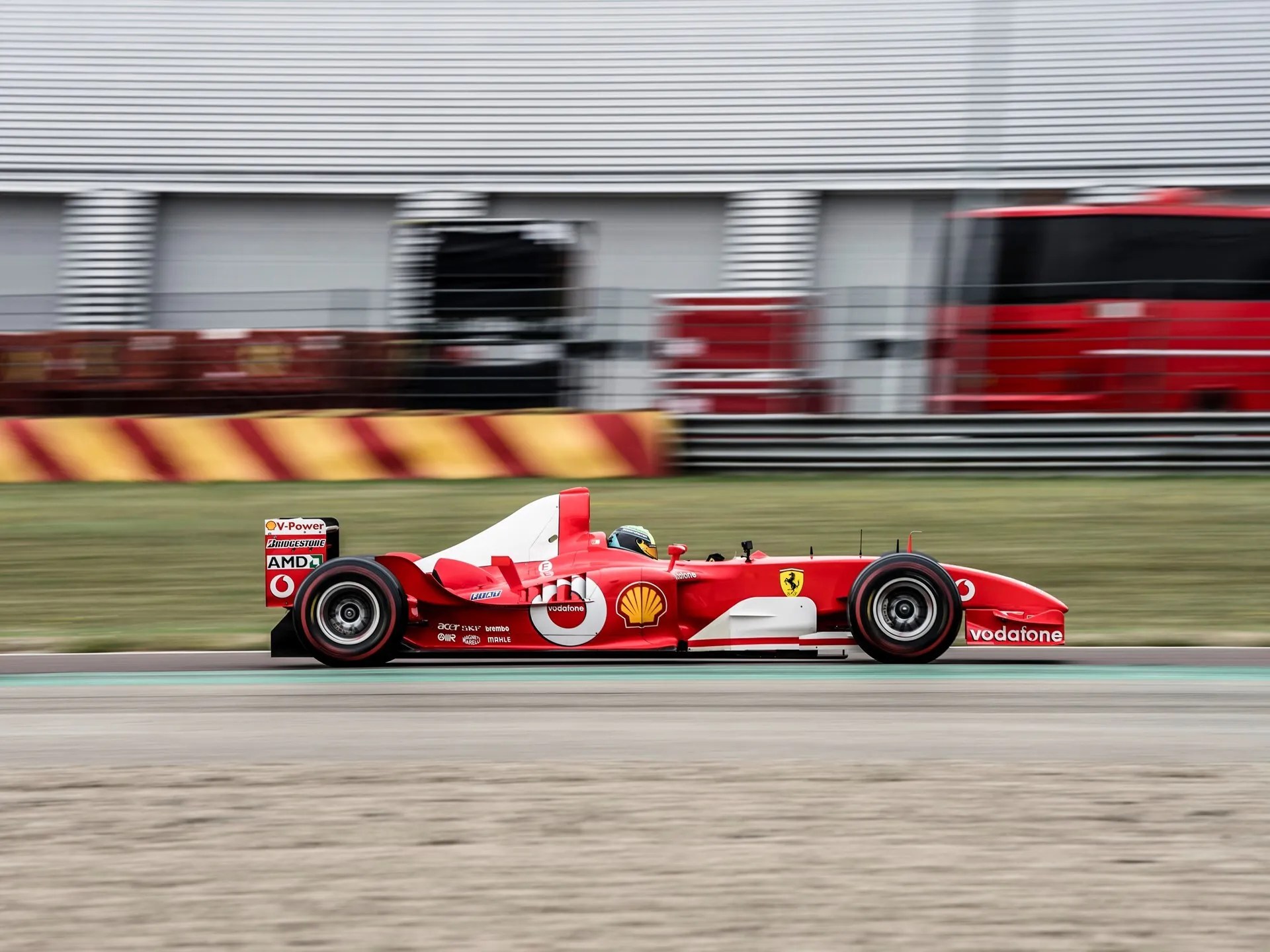 Michael Schumacher’s Championship-Winning 2003 Ferrari F1 Car Sold For ...