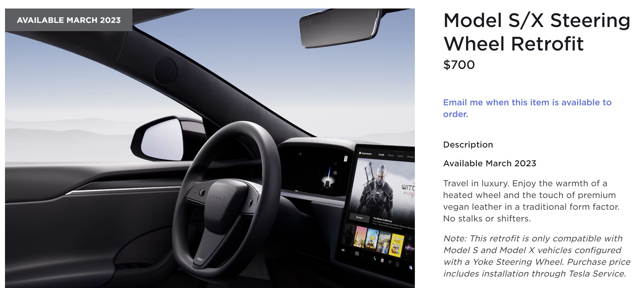 Tesla Decides 'Boring' Steering Wheel Is Better Than the Yoke After All