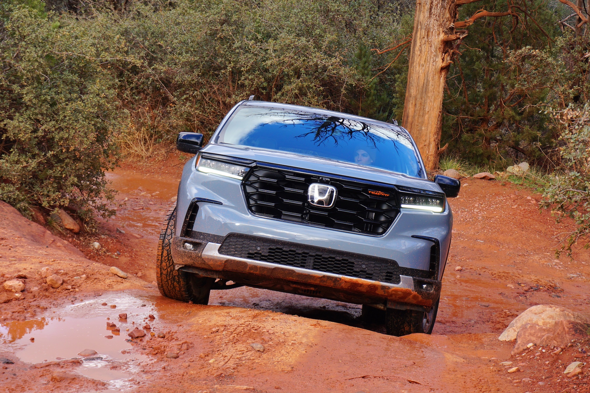2023 Honda Pilot Trailsport Off-Road Review: More Capable Than It Needs ...