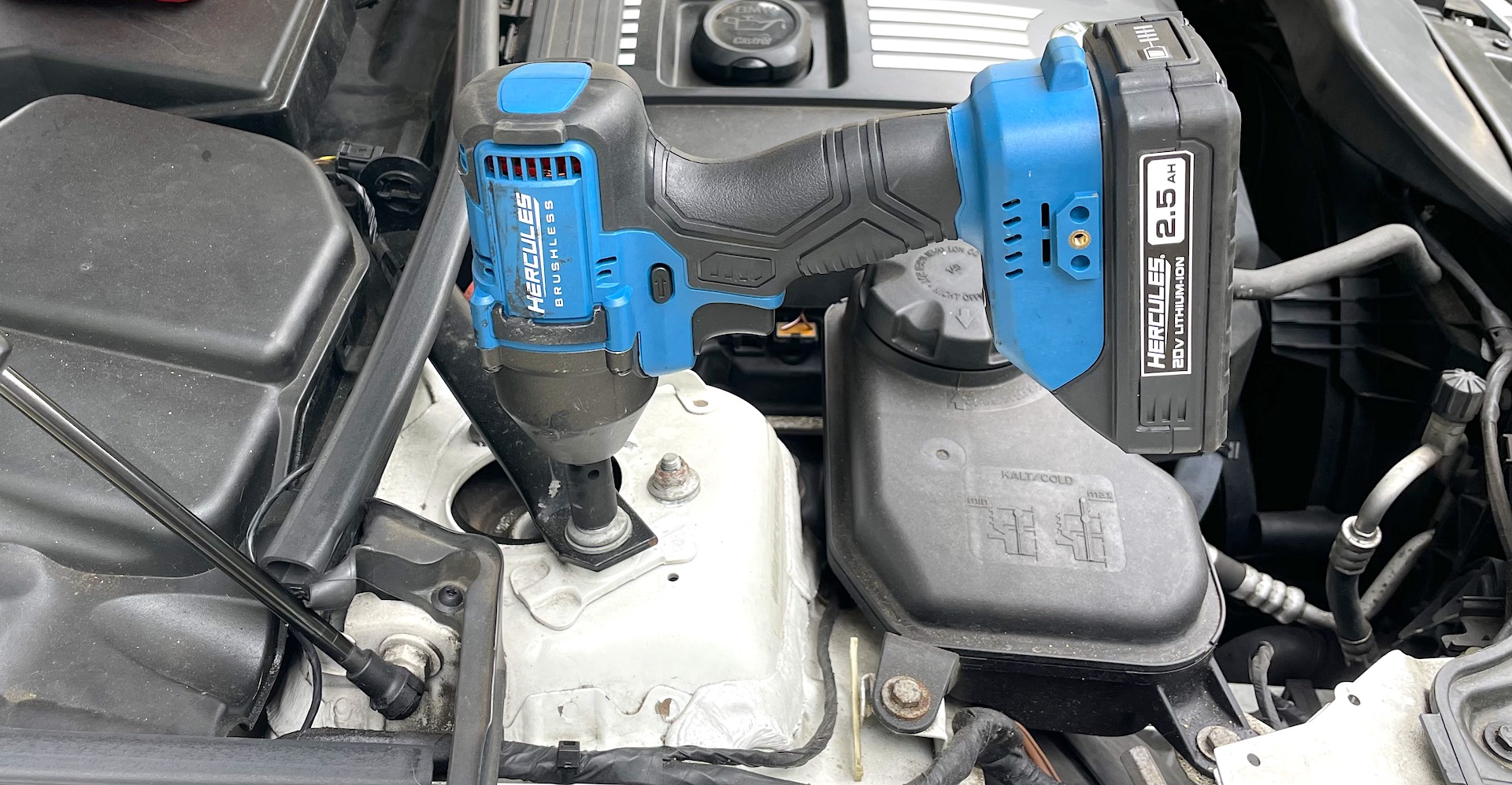 20V Hercules 3/8 in. Compact Impact Wrench Review: Compact and Powerful