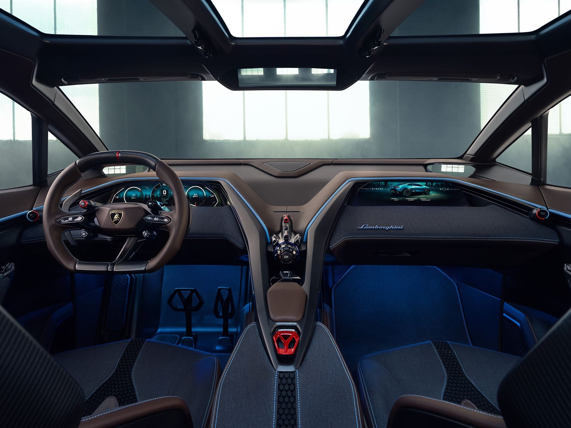 The Lamborghini Lanzador Concept Is a Two-Door, Four-Seat EV SUV Grand ...