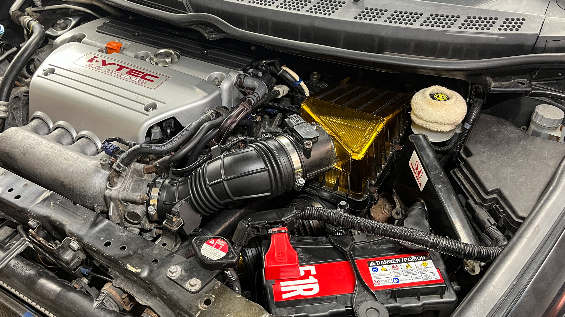 Reinstalling A Stock Intake: Honda Civic Si | The Drive