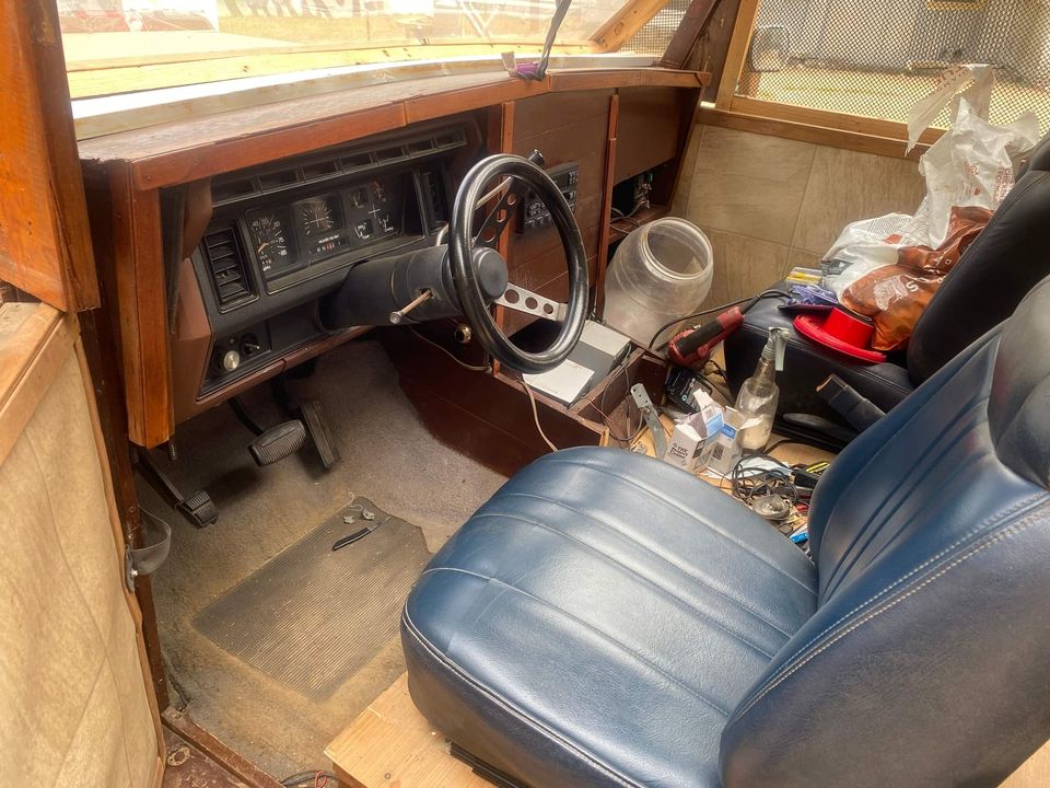 This Wood Cabin on Wheels Used to Be a 1983 Ford F-150 | The Drive