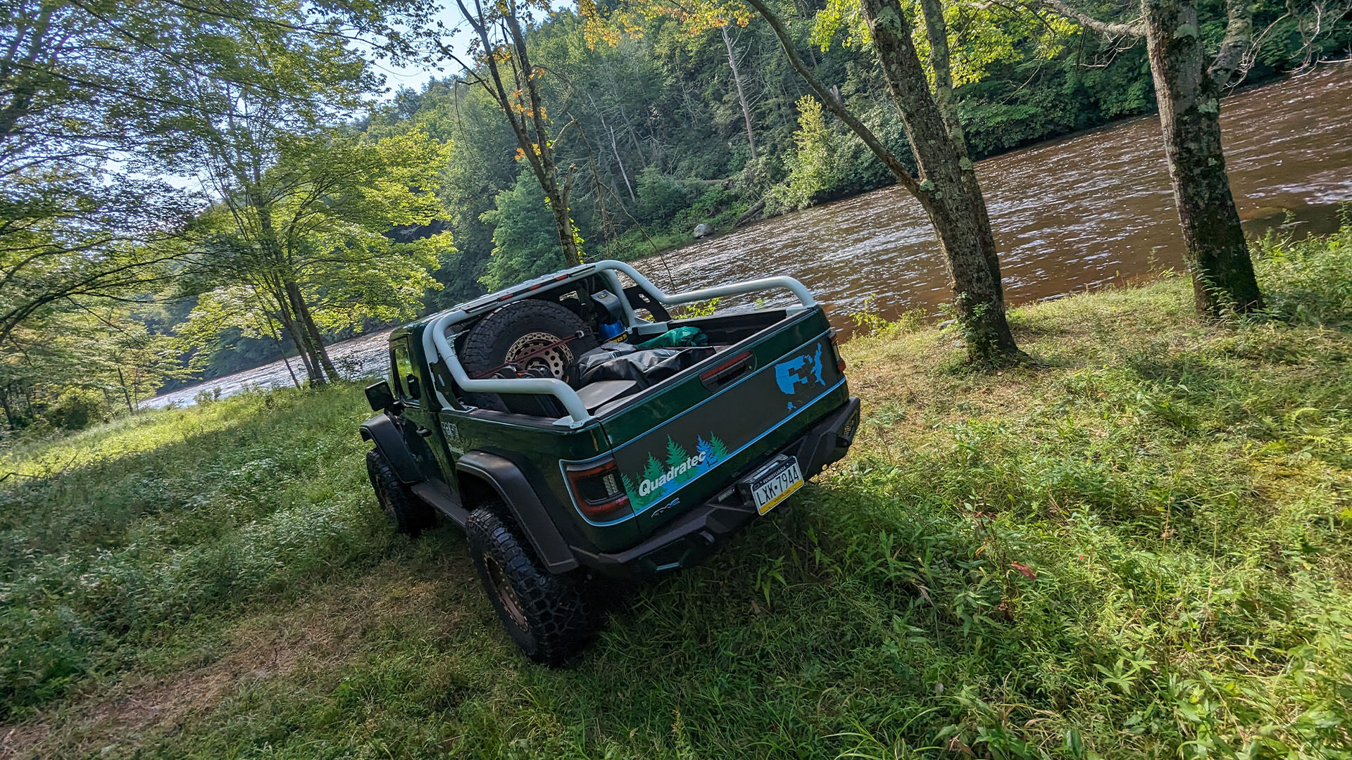 Two-Door Jeep Gladiator by Quadratec Off-Roads With the Best and Is ...