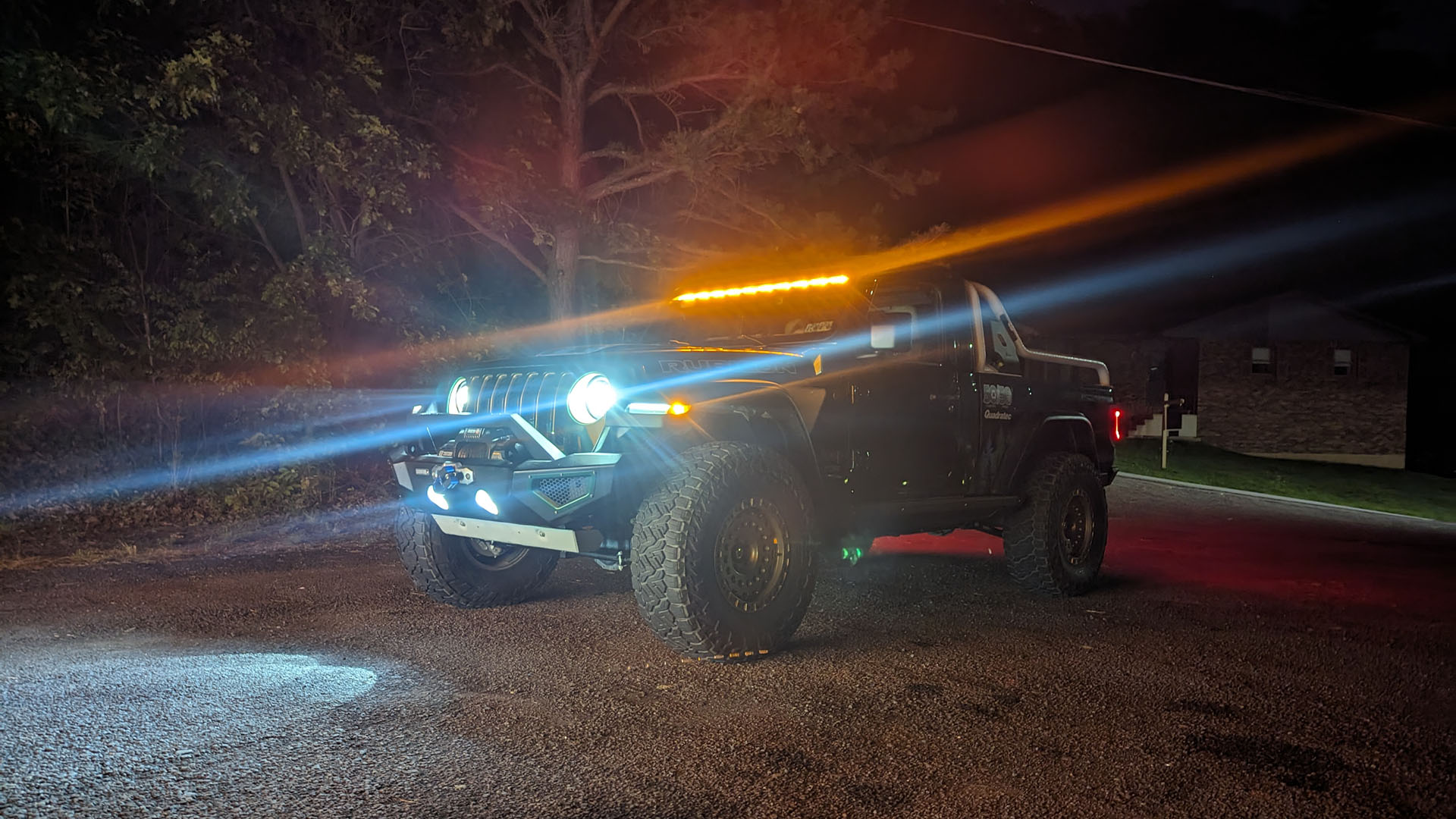 Two-Door Jeep Gladiator by Quadratec Off-Roads With the Best and Is ...
