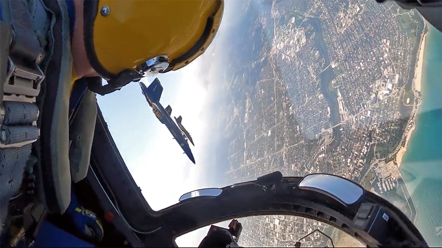 Blue Angels Cockpit View