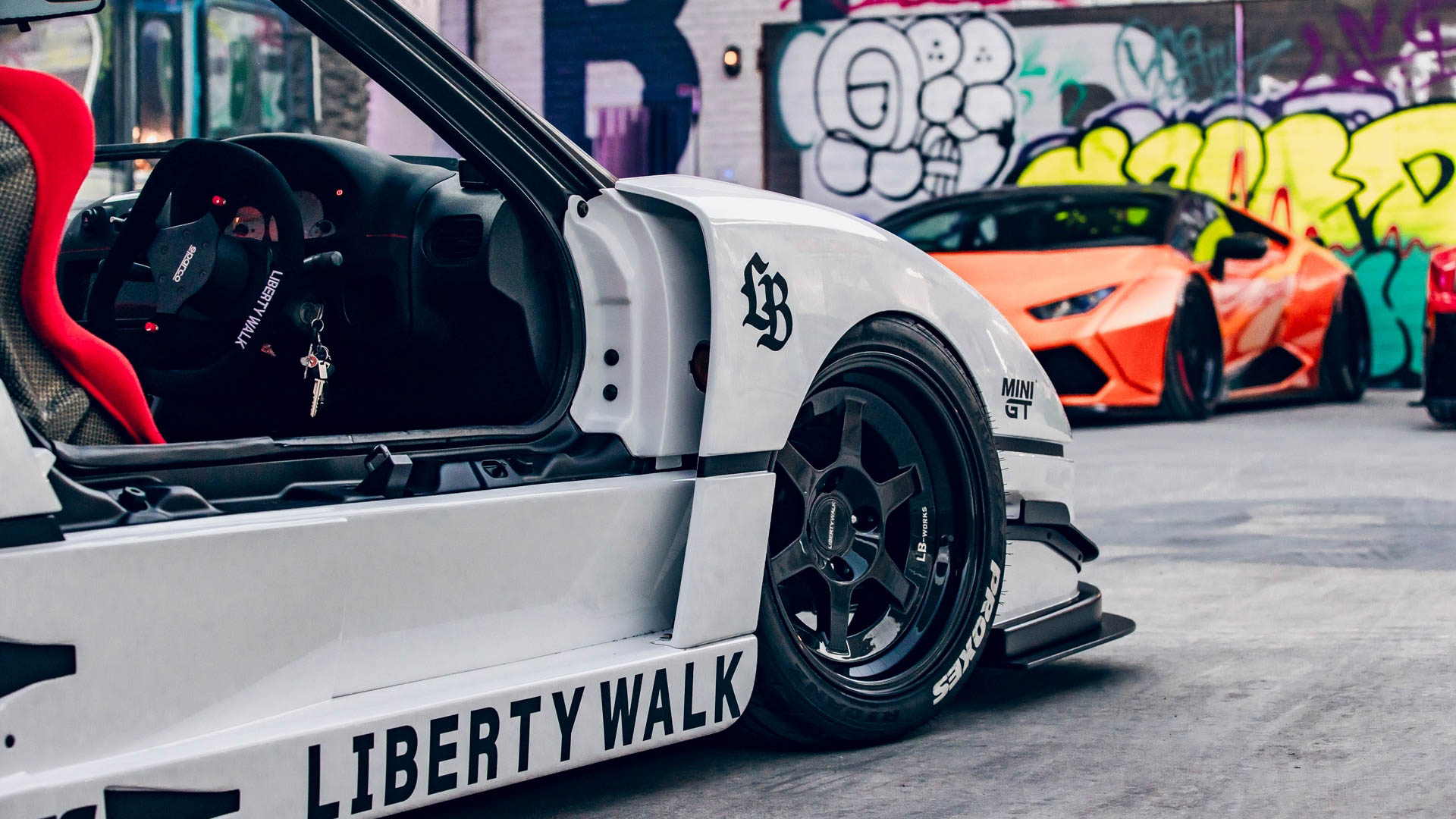 This Liberty Walk Autozam AZ-1 Is the World’s Cutest Ferrari F40
