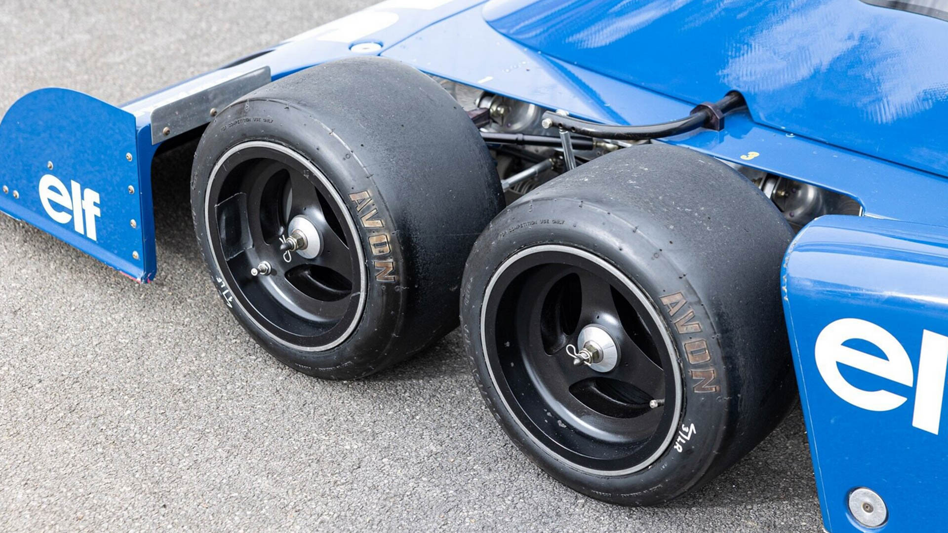 One of Tyrrell's Iconic P34 Six-Wheeled F1 Cars Is Being Auctioned