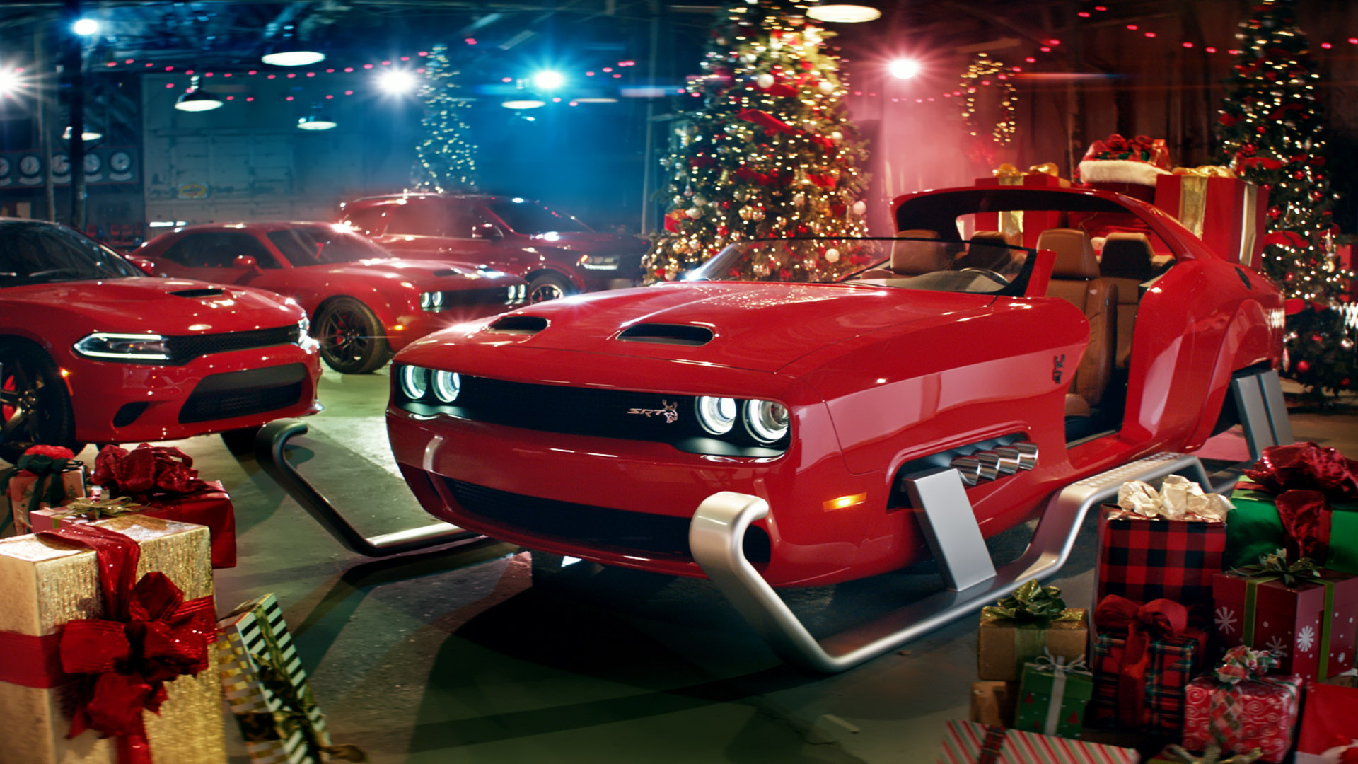 Dodge Gives Santa a Rockin' Sleigh With Real Hellcat Redeye Power for ...