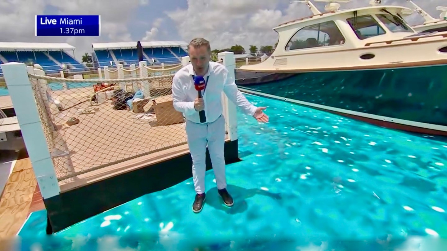 Surprise! Miami F1 Track's Fake Marina Has Fake Water