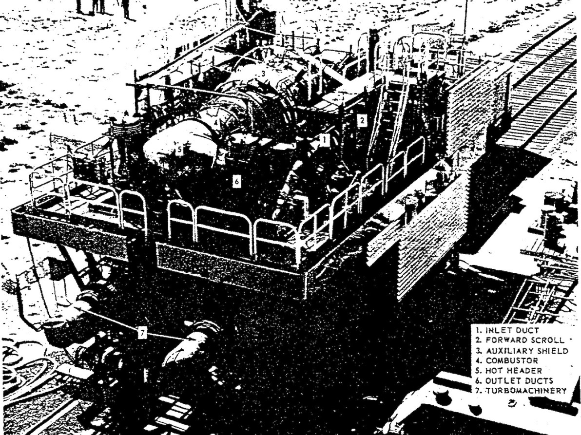 This Lead-Lined Locomotive Hauled Experimental Nuclear Reactors