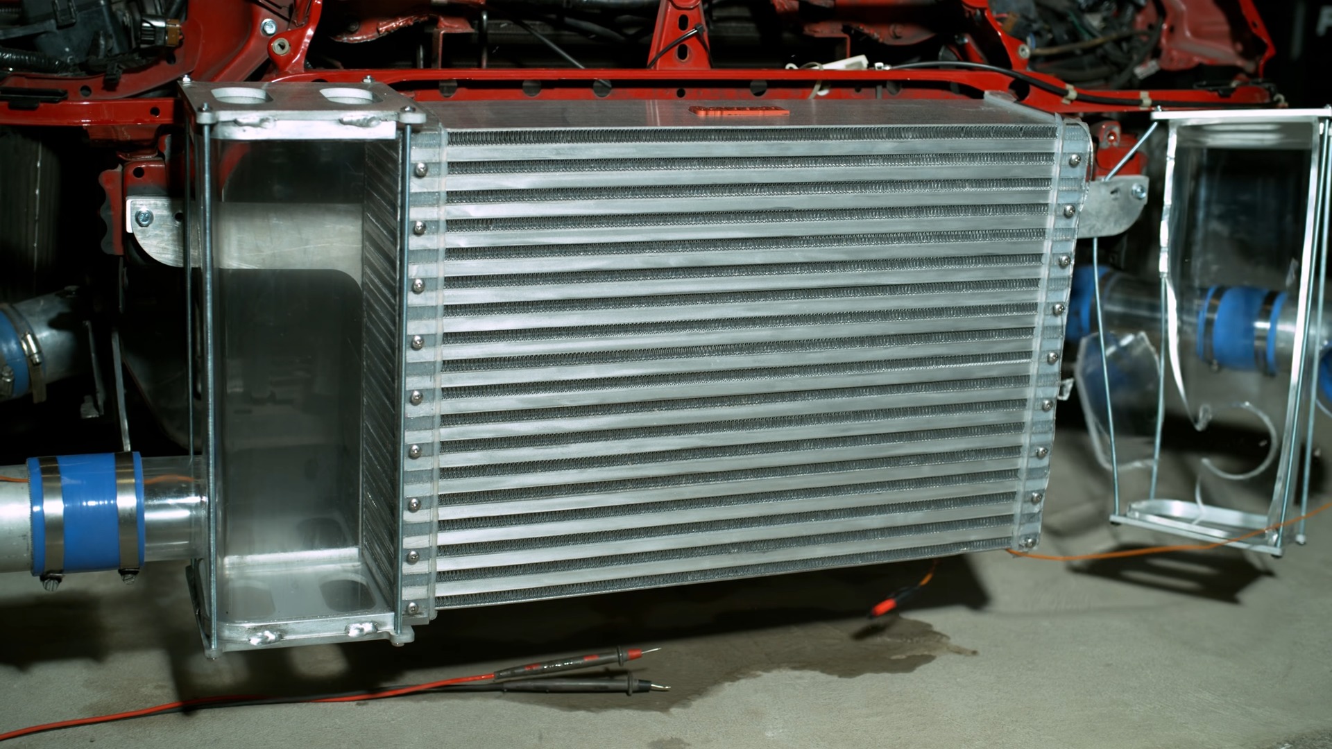Peek Into This Transparent Intercooler on the Dyno at High Boost