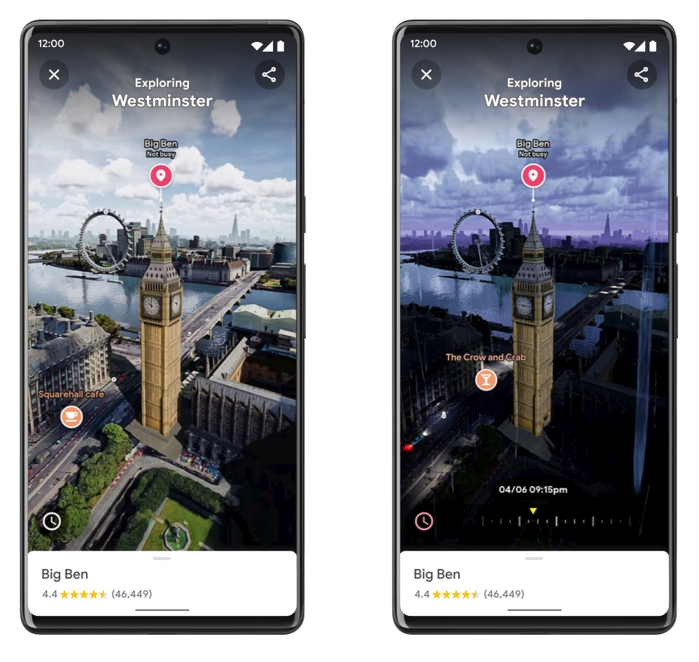 Google Maps Immersive View Digitally Recreates Earth for Next-Level Nav