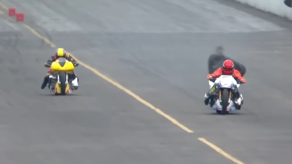 This 268-MPH Quarter-Mile Pass Is the Fastest in Drag Bike History