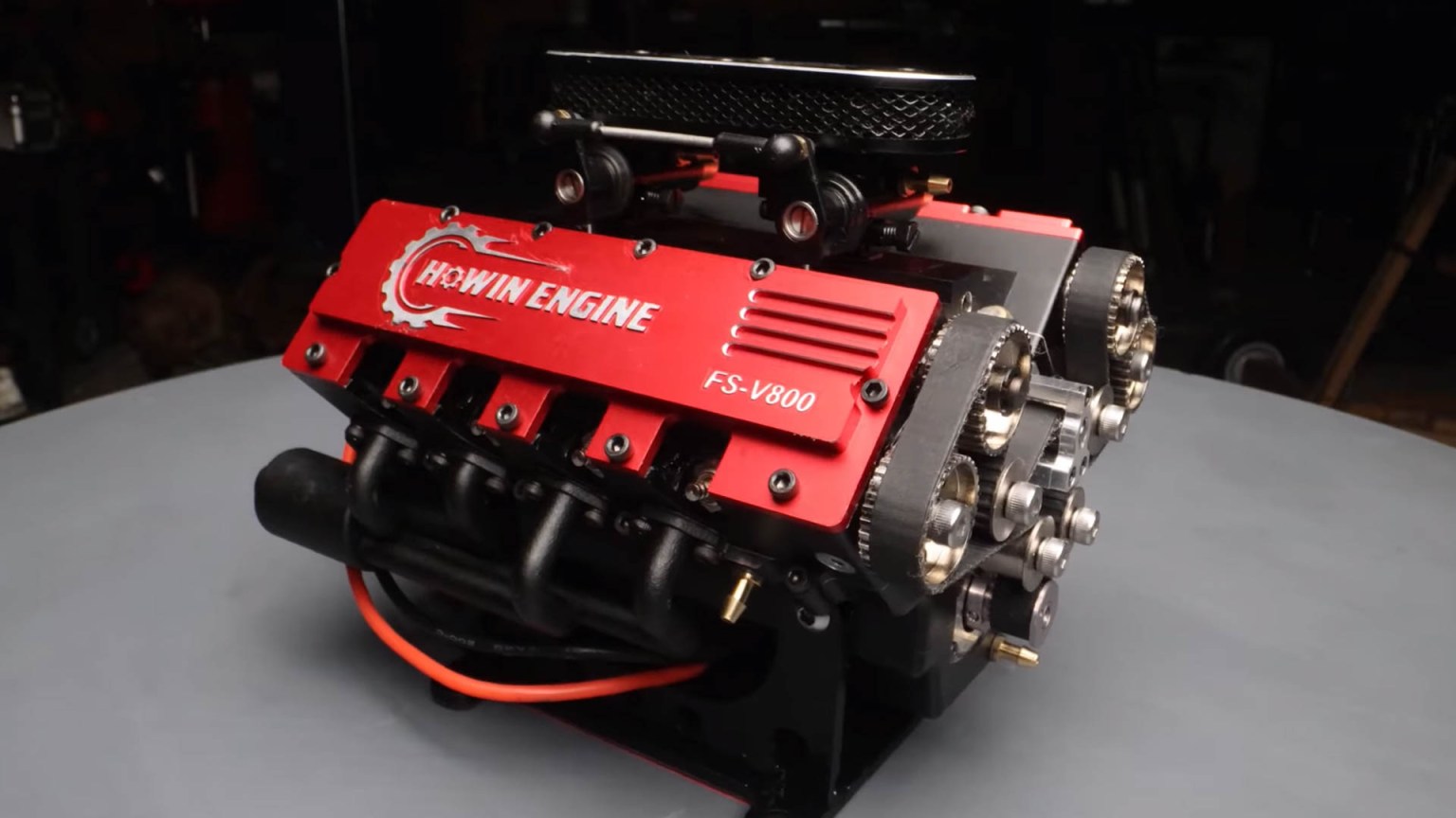Tiny V8 Can Hit 10,500 RPM and Fit in the Palm of Your Hand