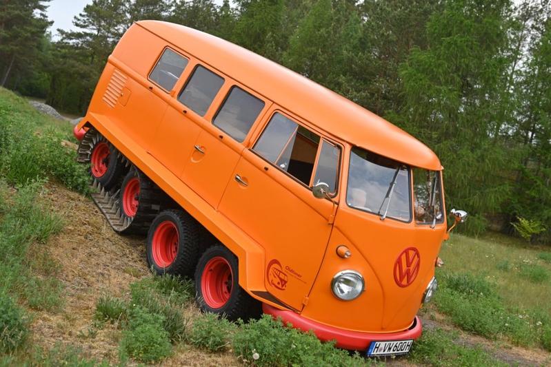 Volkswagen Restores Rare Half-track Bus Built for Alpine Duty