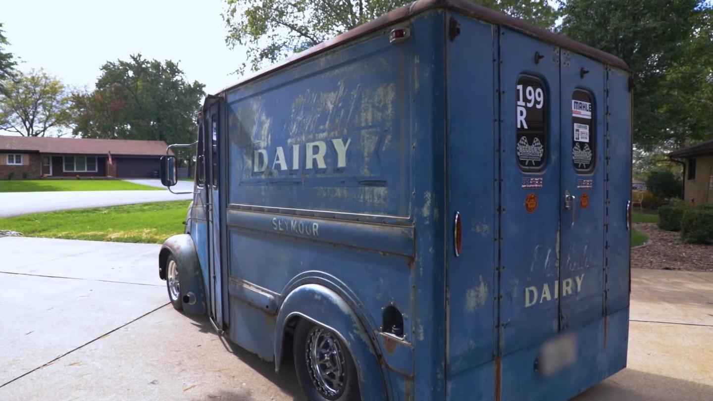 This Rusty 1950s Milk Truck Is an 815 HP Drag Racer