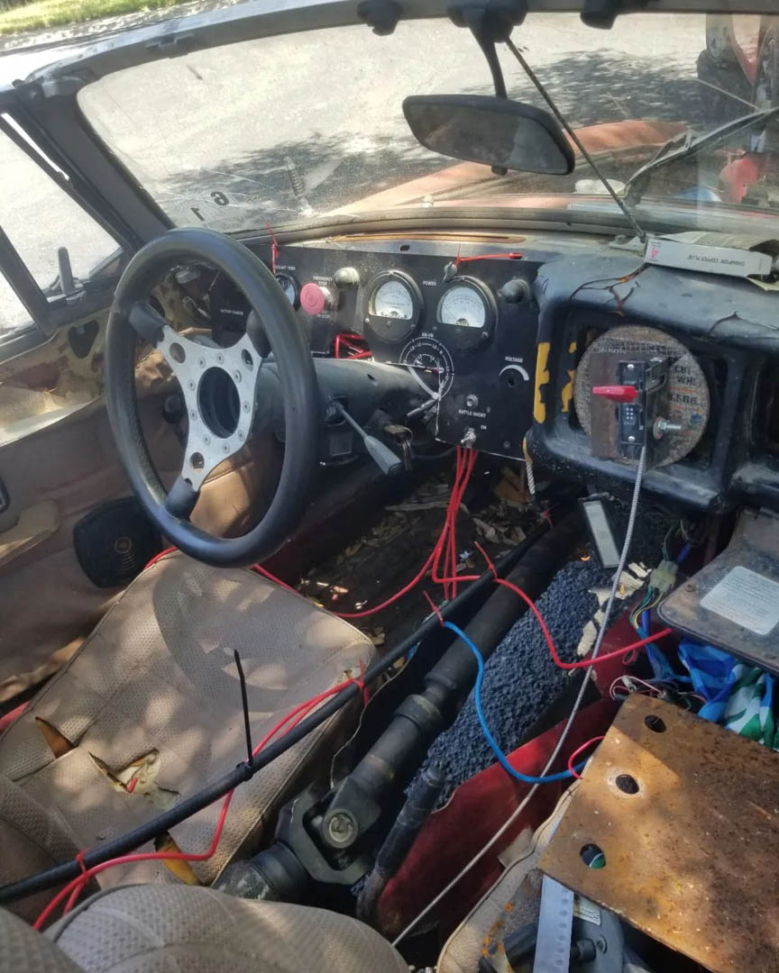 This Rear-Engine Mad Max Runner is Powered by a Chrysler V8