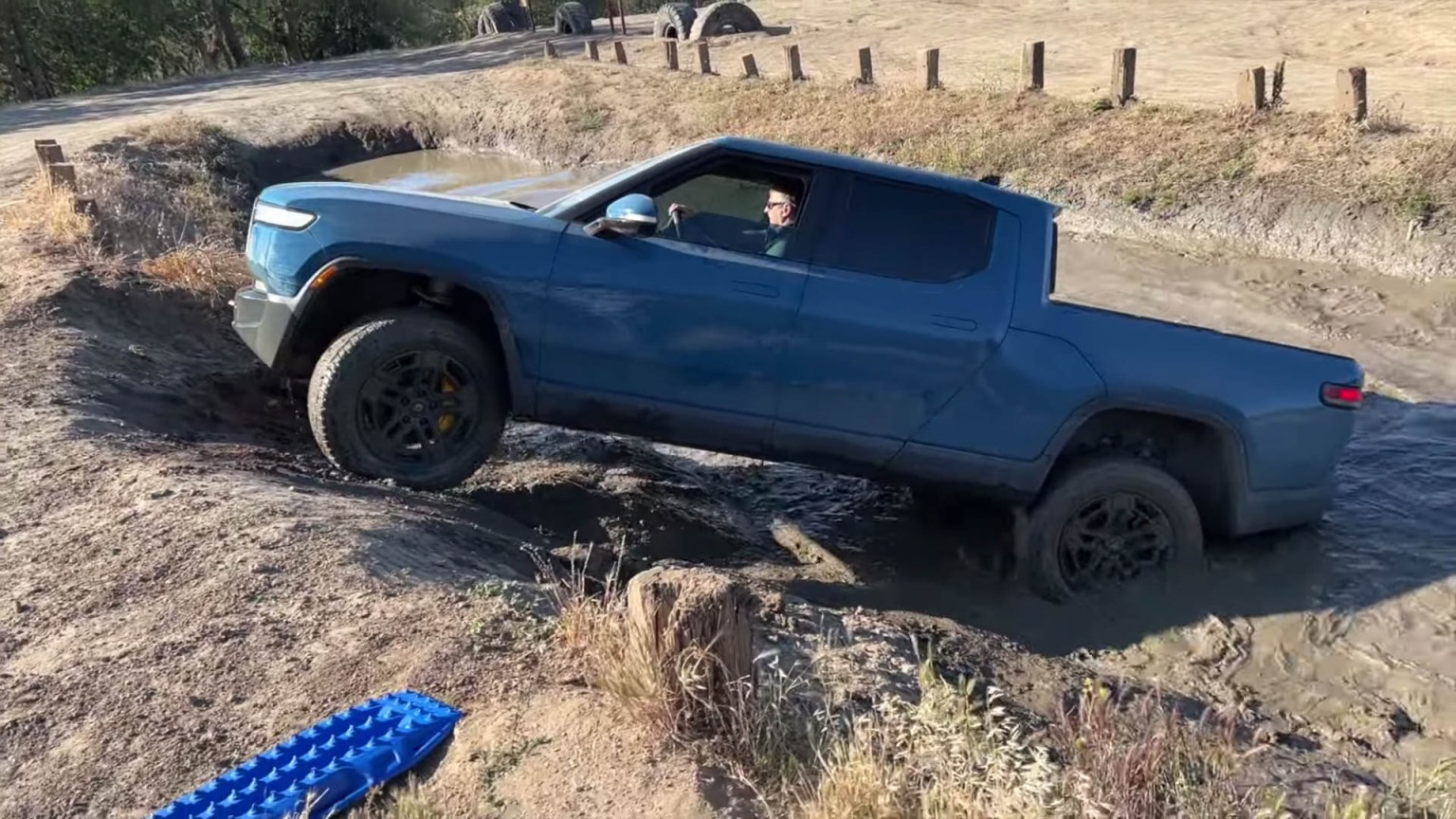 Here's How Far a Rivian R1T Can Off-Road on a Charge