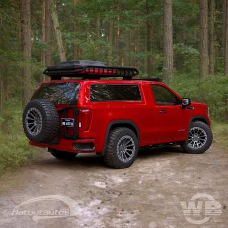 This Shop Is Building a Modern GMC Jimmy From a Sierra Single-Cab Pickup