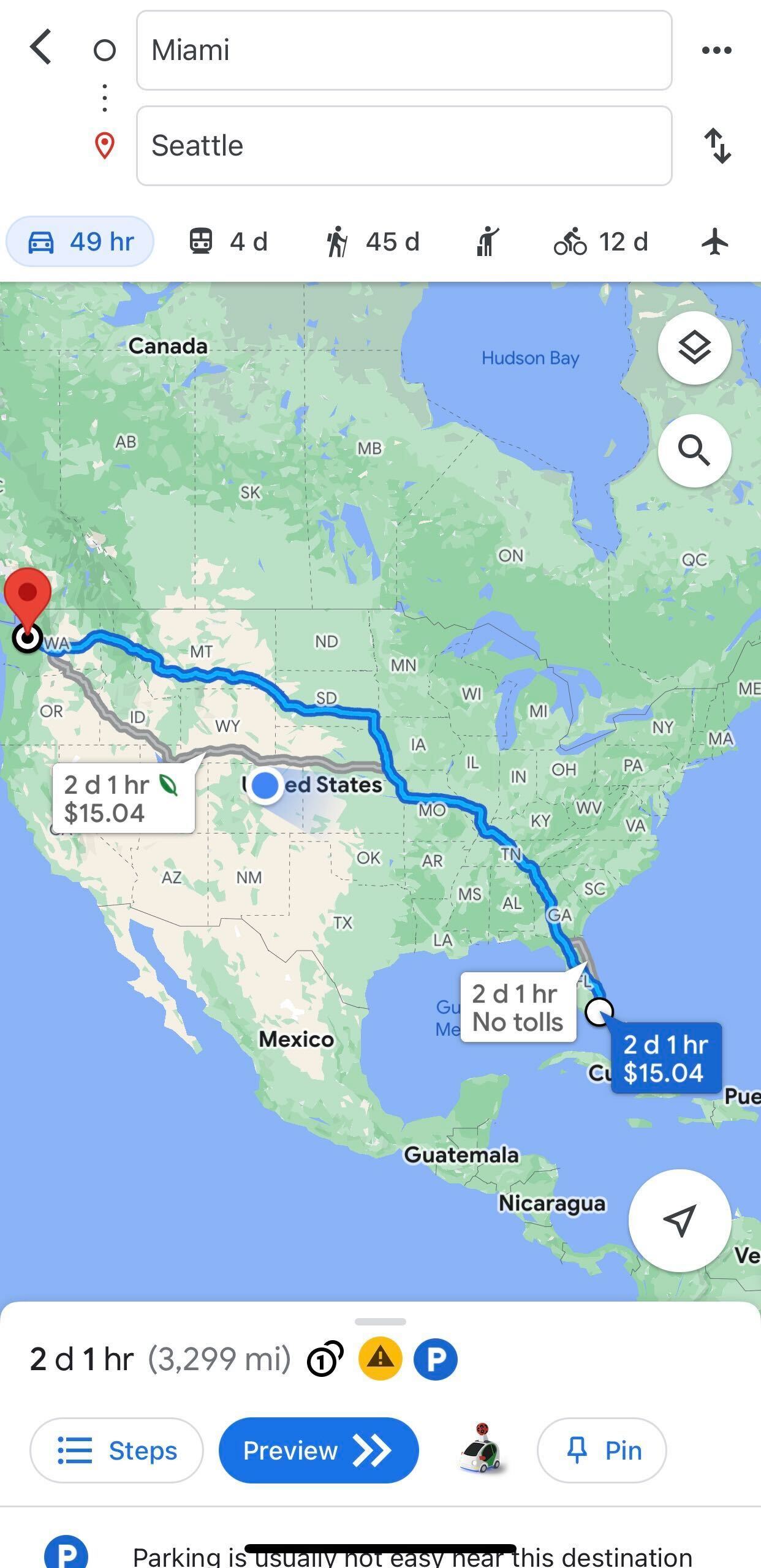 Google Maps Can Now Estimate Toll Prices and Here's What It Looks Like