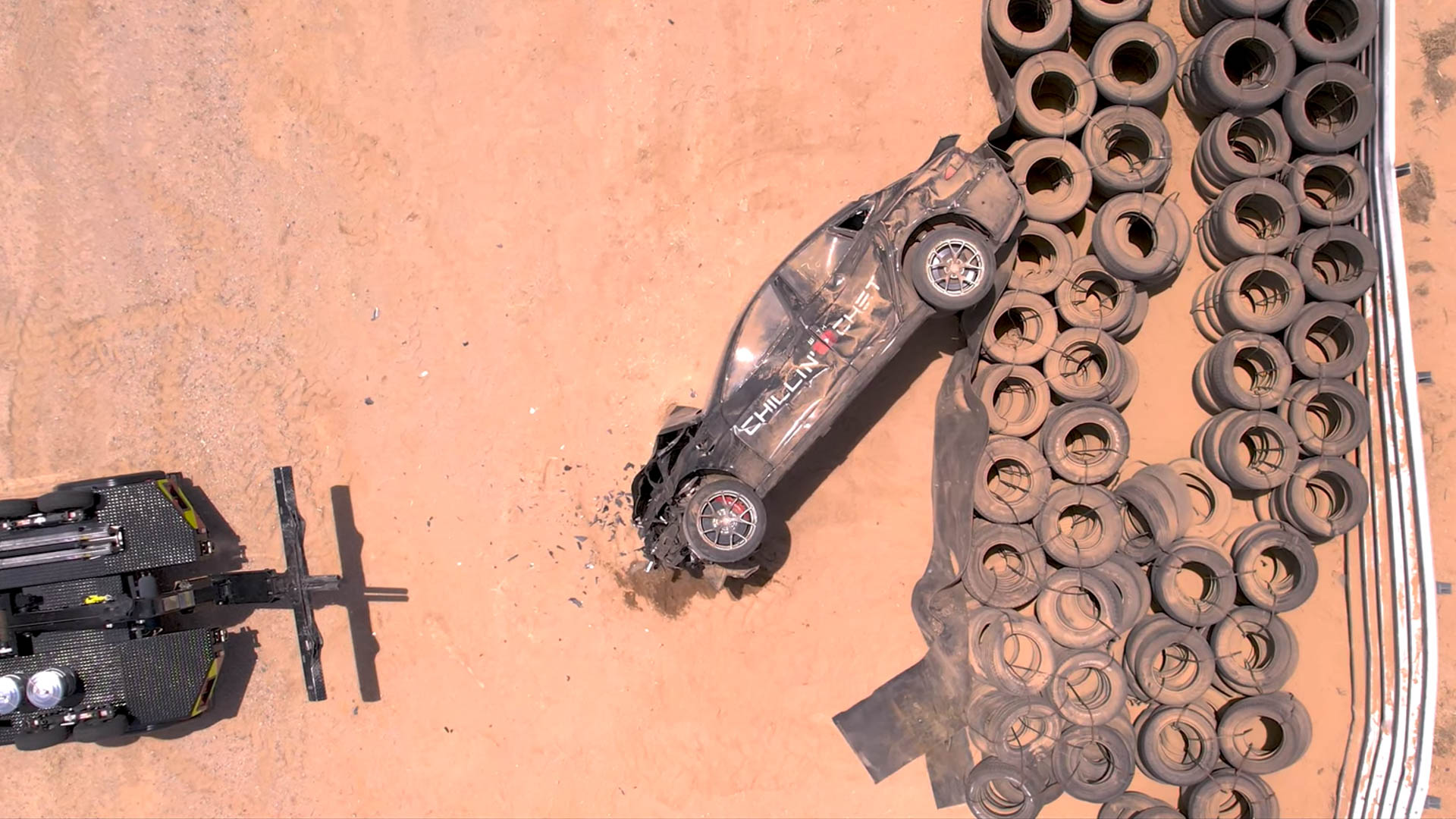 A Lot of Bad Decisions Led to This Stripped Tesla Model S Crash