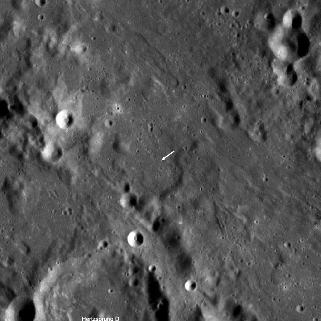 NASA's Lunar Recon Orbiter Spots Mystery Rocket Crater Pair On The Moon