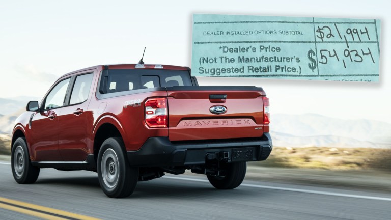 Ford Brought Out a Maverick-Based Compact Van in a Secret Dealers ...