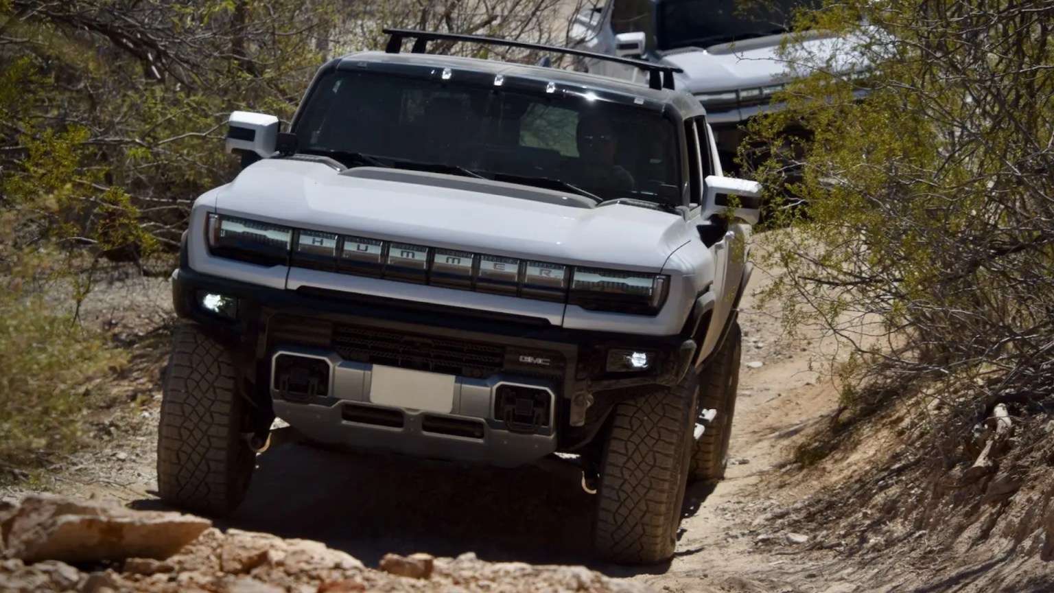 Militarized GMC Hummer EV Breaks Cover For the First Time