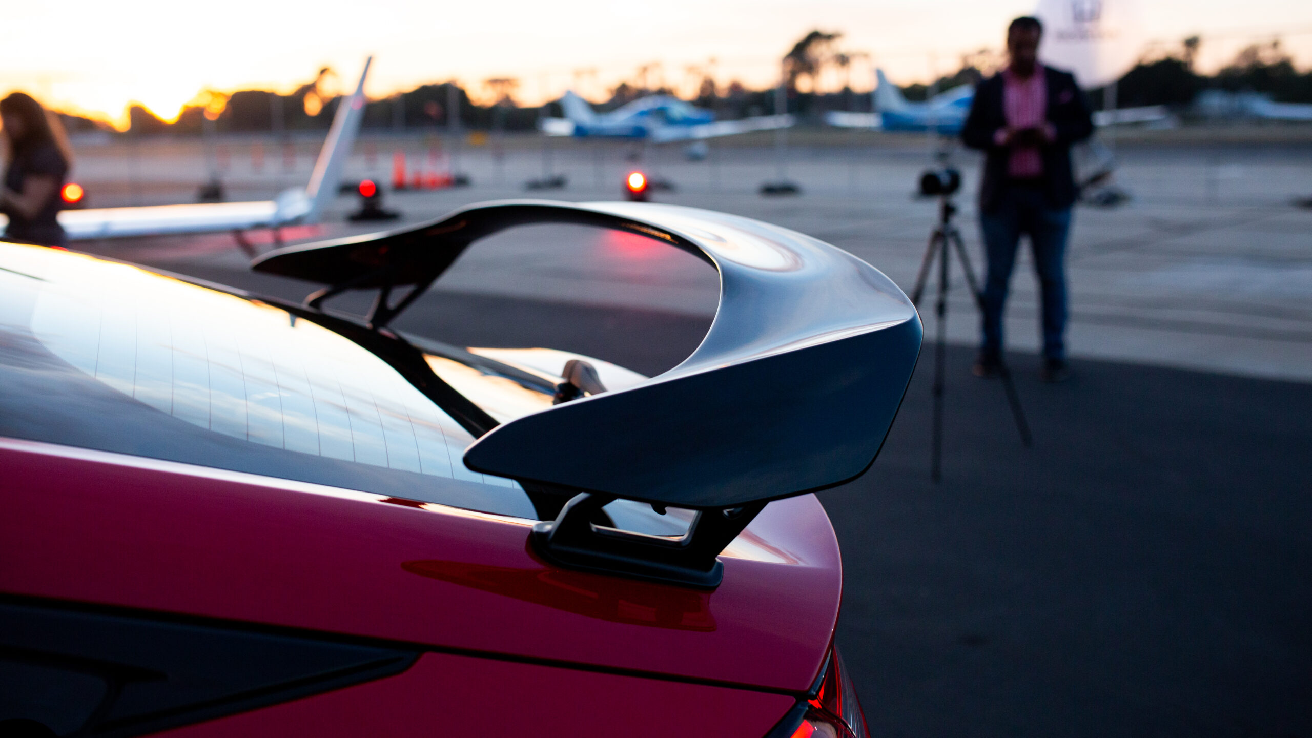 The 2023 Honda Civic Type R GT3-Style Wing Is All Business