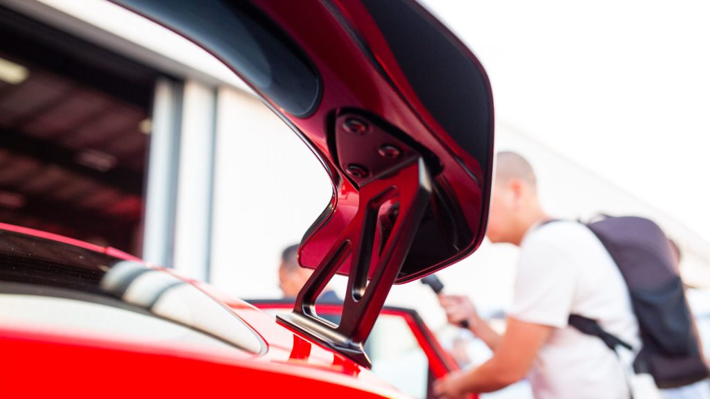 The 2023 Honda Civic Type R GT3-Style Wing Is All Business