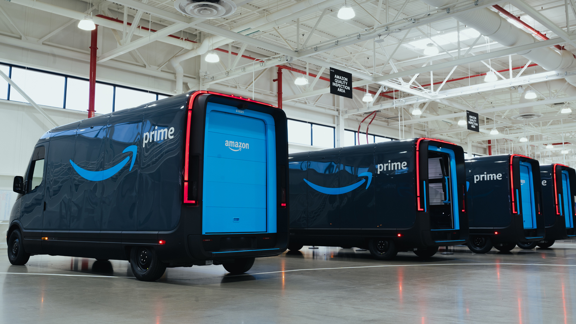 Amazon’s Rivian Delivery Vans Finally Rolling Out in Cities Near You