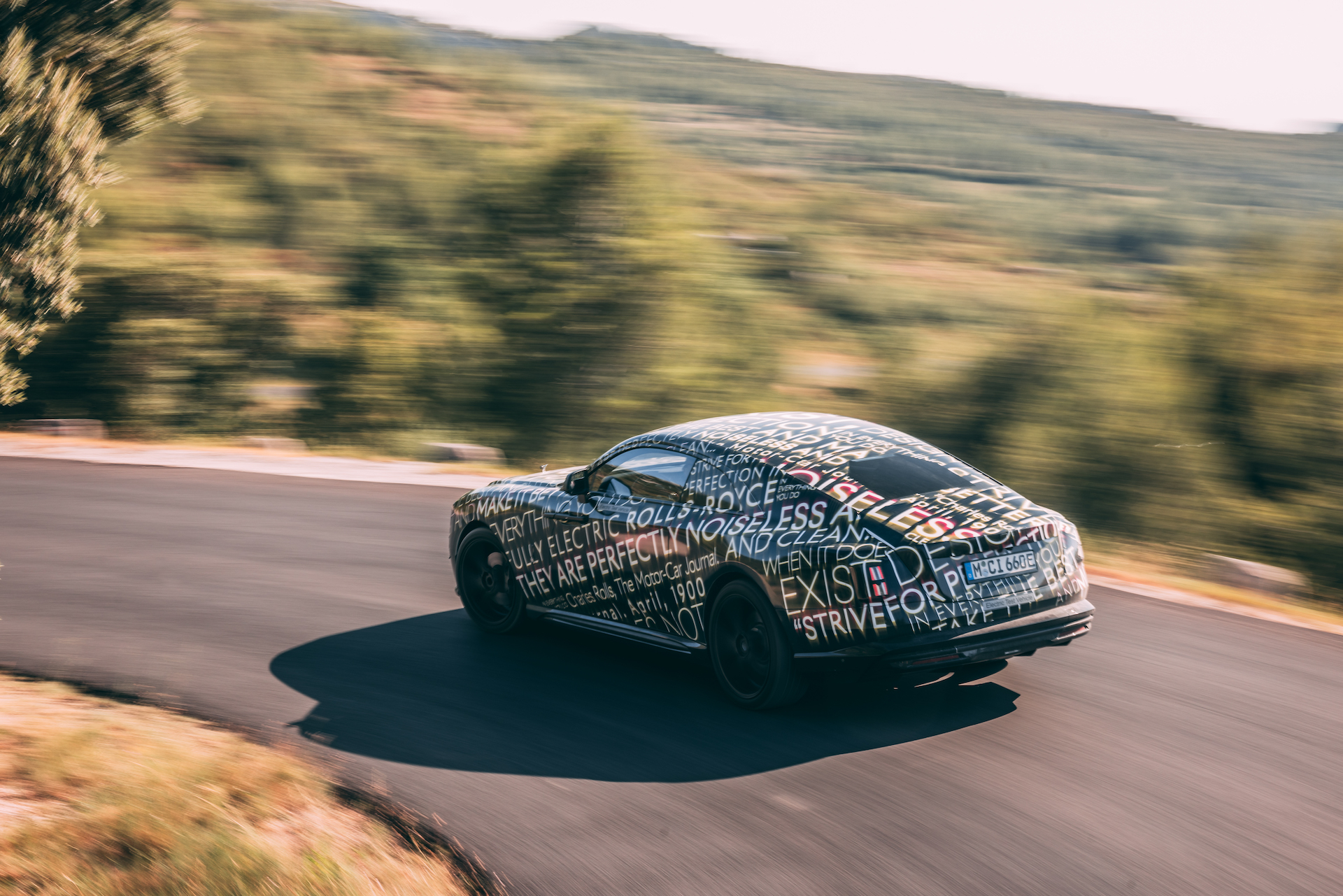 Rolls-Royce Spectre Testing Continues In the South of France