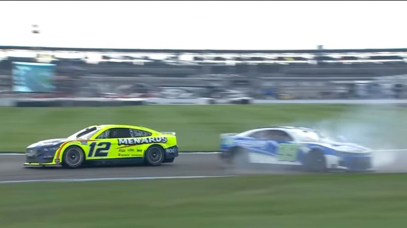 Watch a NASCAR Driver Save His Car from a 200 MPH Drift