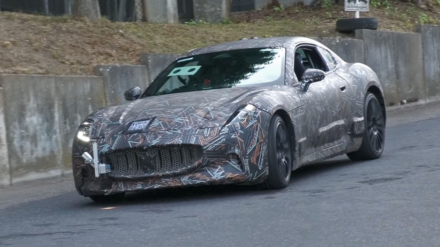 Maserati Gran Turismo EV Prototype Makes Interesting Sounds at the ...
