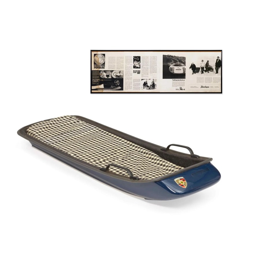 Buy This Vintage Porsche ‘Sport Toboggan’ Sled From the 1960s