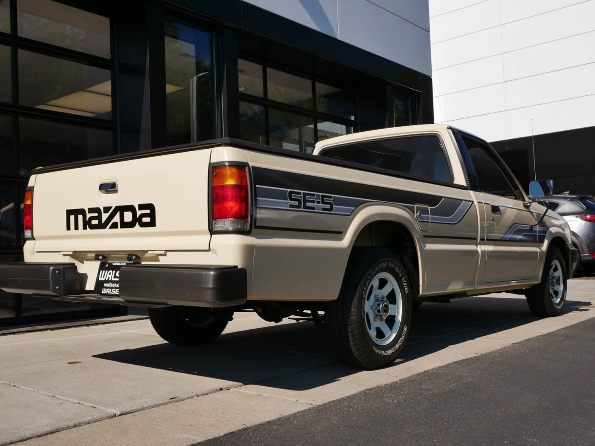 For $30K: A New Ford Maverick, or This 1,800-Mile 1986 Mazda B2000 Pickup?