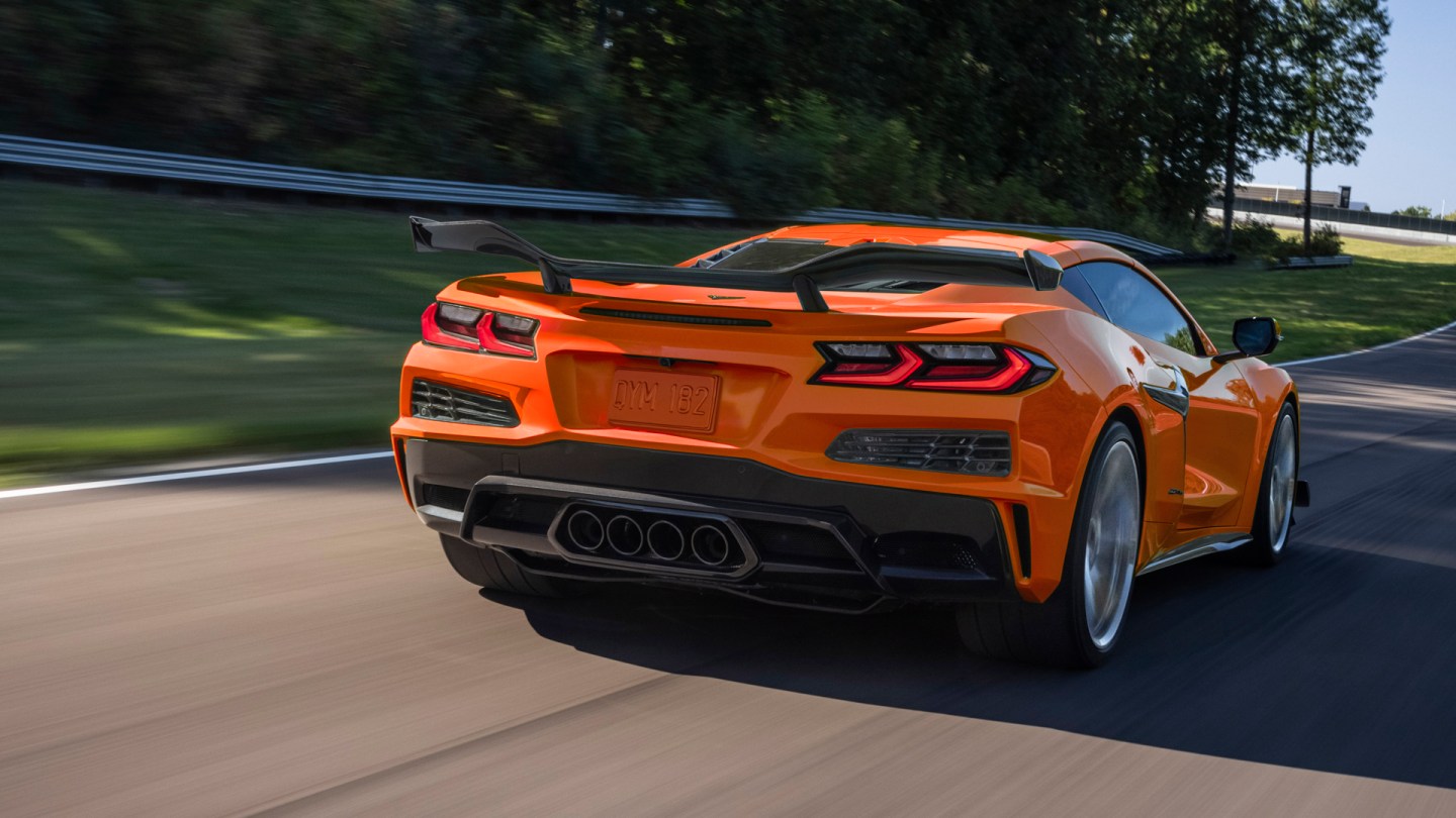 Ride Inside a 2023 Chevy Corvette Z06 as It Rips Around Laguna Seca