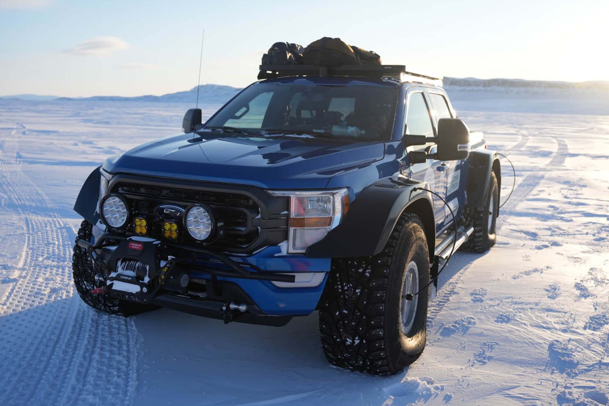 Ford F-150 That Fell Through Arctic Sea Ice in March Will Be Rescued ...