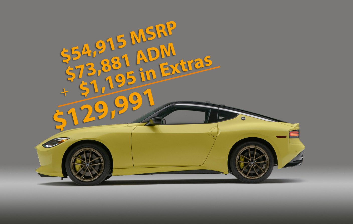 New Nissan Z With $74K Markup Isn't for Sale Yet, Dealer Says