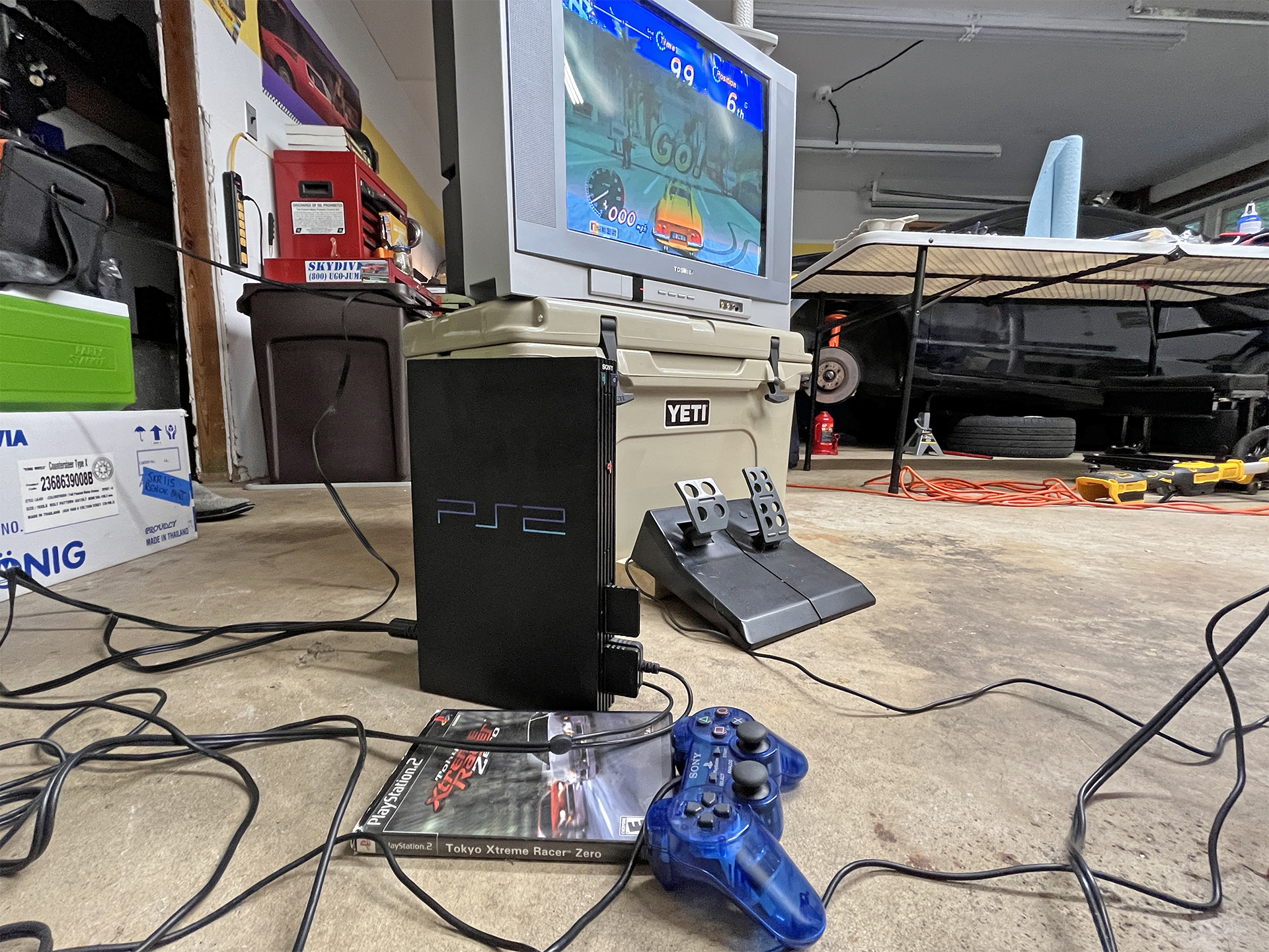 I’m Building a Driving Game Arcade Rig Around My Old PS2
