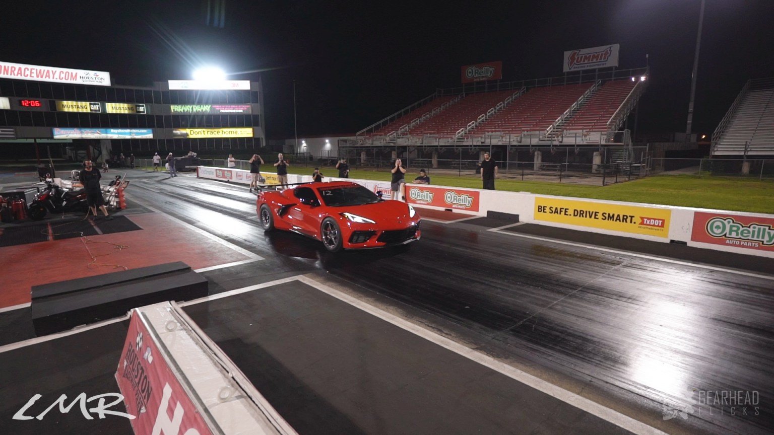World's Quickest C8 Corvette Wheelies Off The Line Thanks to 1,500 HP