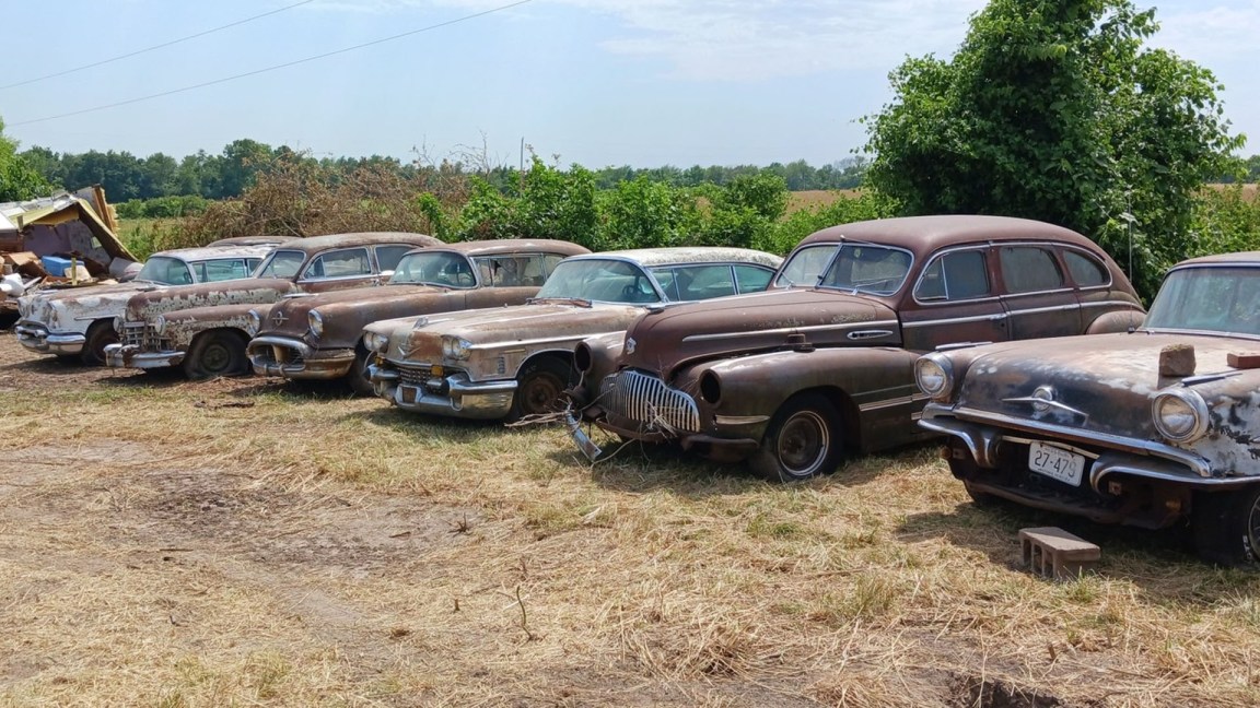 Amazing Collection of 165 Unrestored Classic Cars Is Hitting the ...