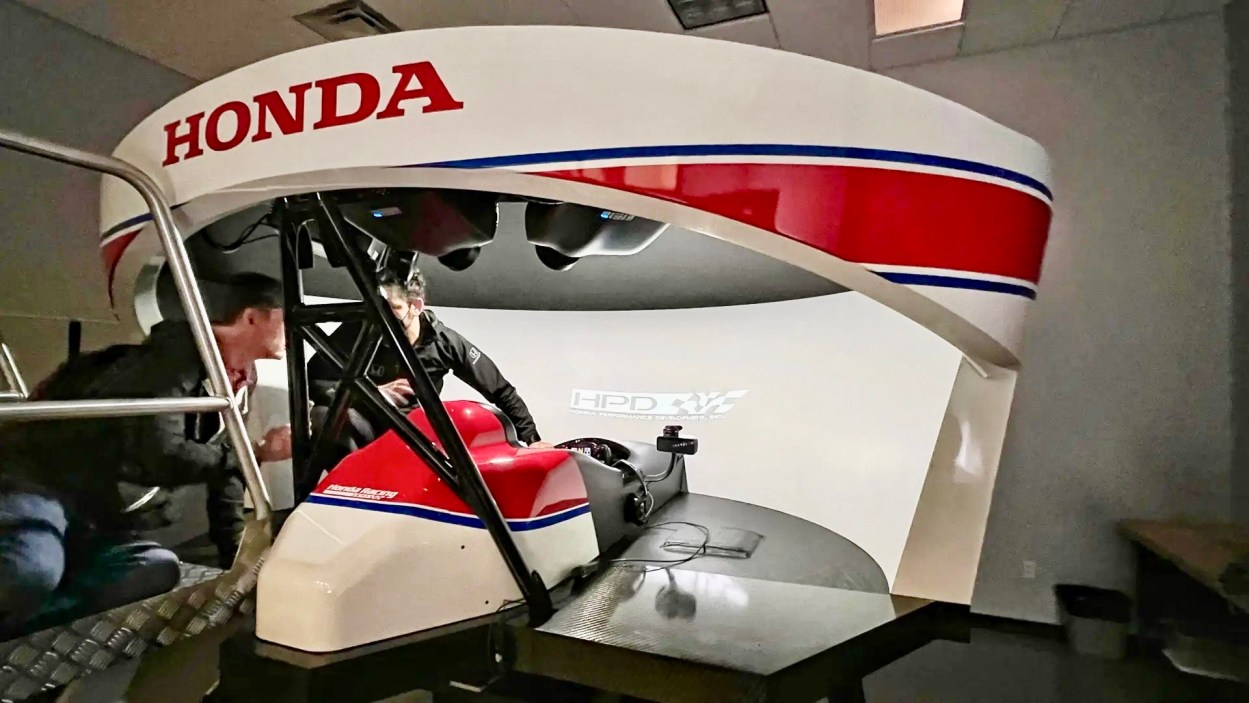 How Honda's Multi-Million-Dollar Racing Simulator Helps It Win in IndyCar