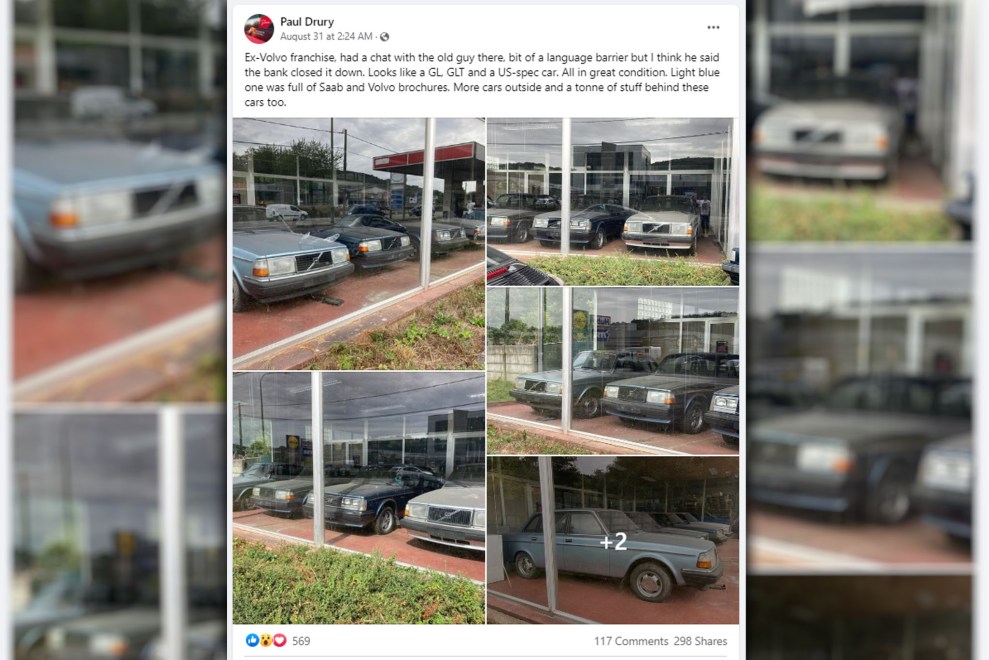 Here's More of the Story Behind These Pristine Abandoned Volvo 240s