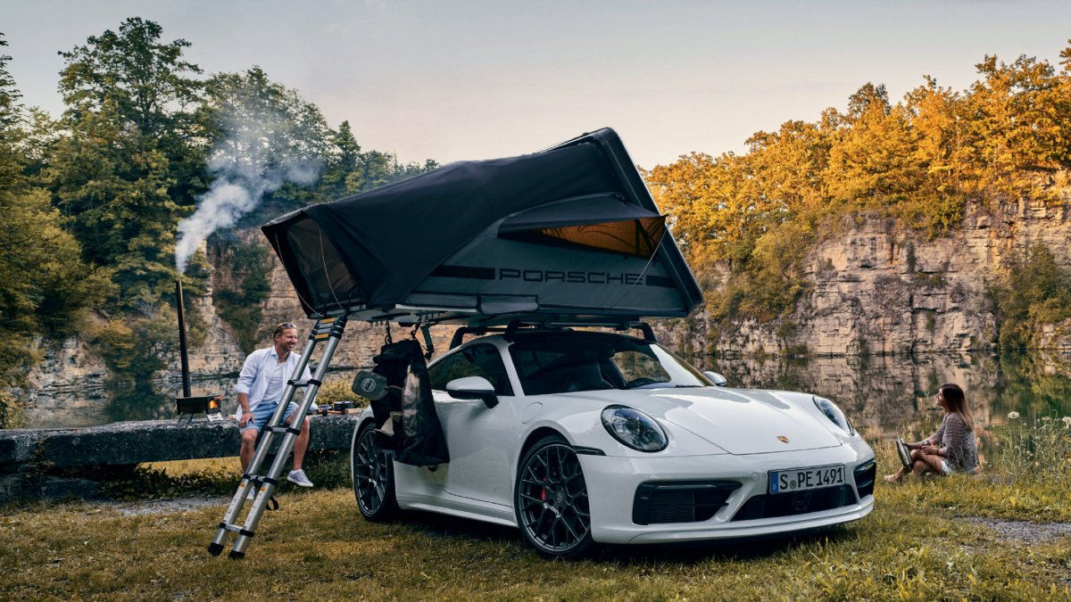 There's Finally a Factory-Built Porsche 911 Roof Tent